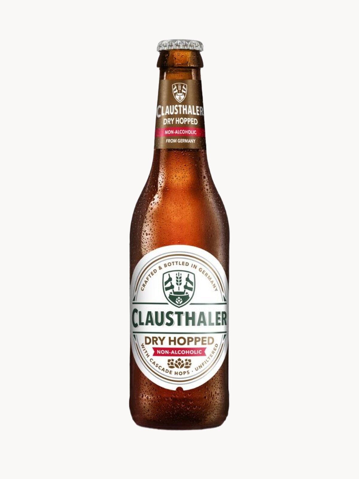 Clausthaler Клаусталер DRY HOPPED пиво безалкогольное 8шт. 0,33 л.