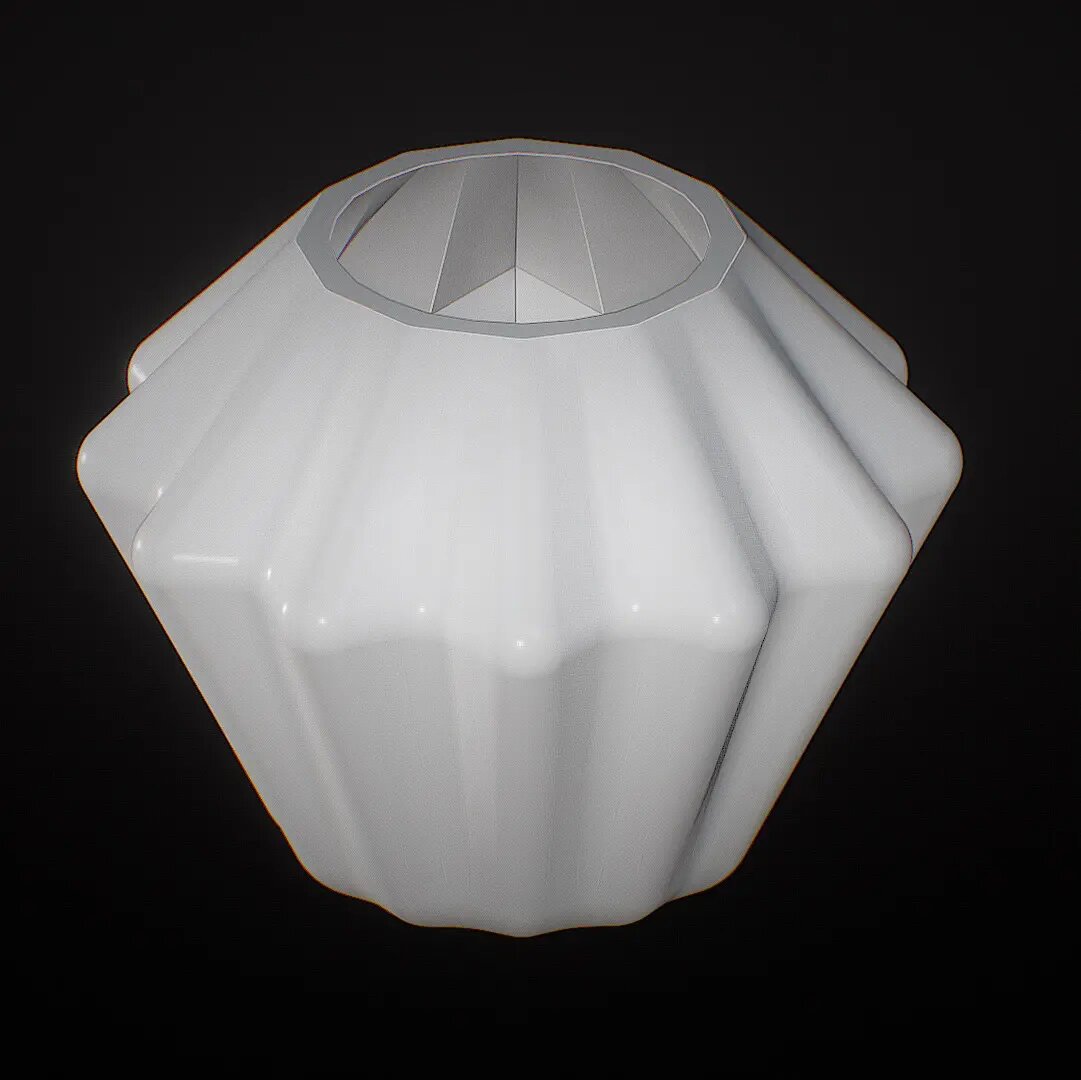 Ваза декоративная дизайнерская, 3D-печать, 3DOPRU арт. VASE-CC-9b4a8c878715