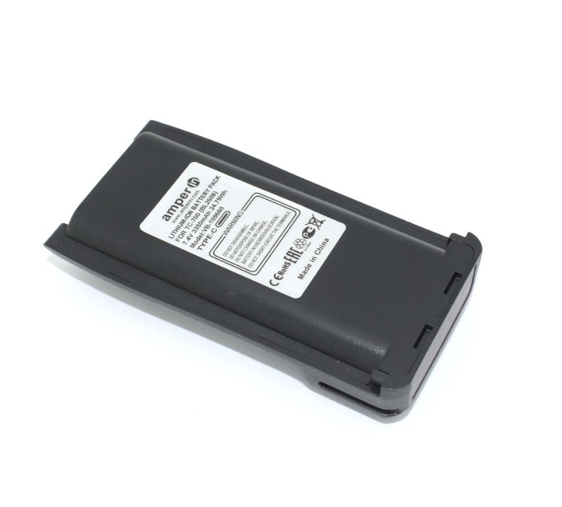 Аккумулятор Amperin (Type-C) для рации, радиостанции Hytera HYT TC-700, TC-780 (BL2608) 3350mAh 7.4V Li-ion