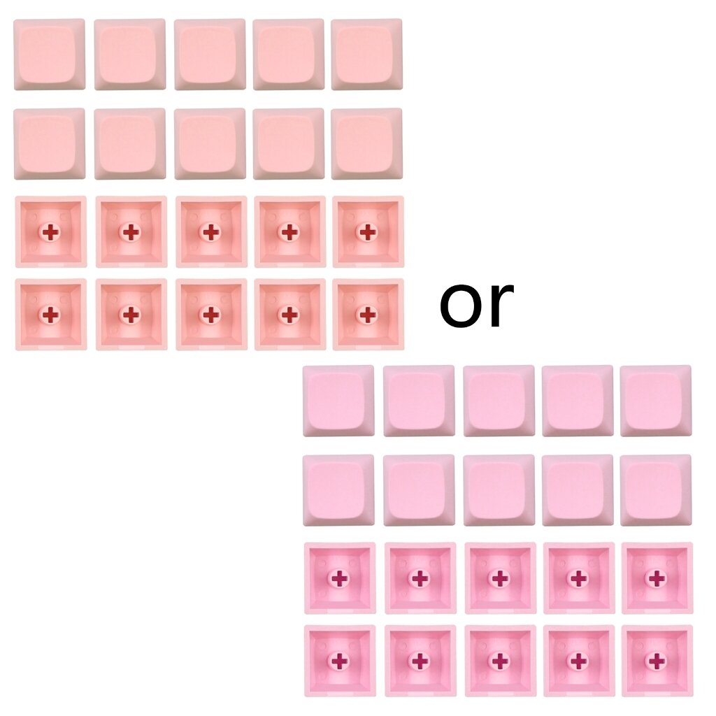 20шт, колпачок для ключей XDA-розовый