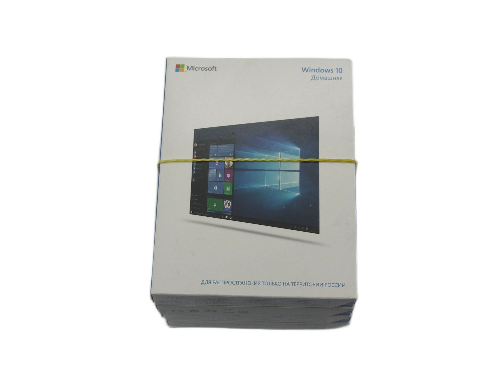 ПО Windows 10 Home 32/64 bit box вскрытая
