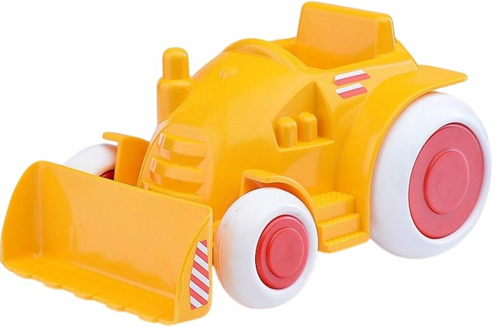 Пластиковая модель "Автомобиль Детский бульдозер" для детей, игрушечный транспорт, машинка детская, сюжетно-ролевая игрушка для игр в песочнице и дома