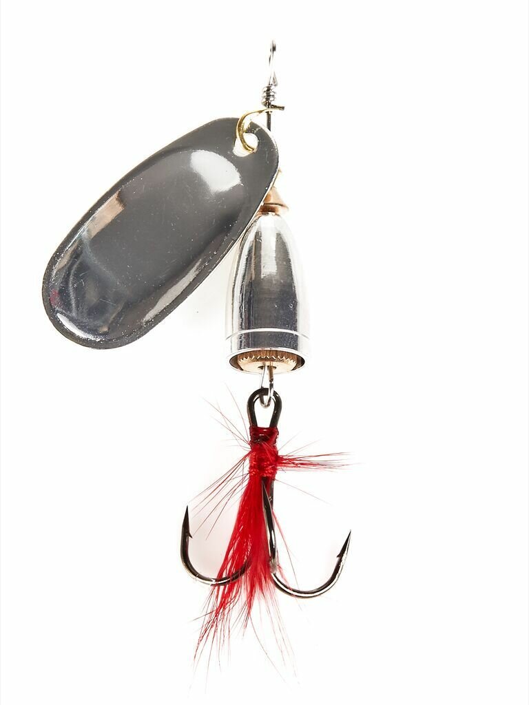 Блесна на щуку вращающаяся (вертушка) Lucky John BELL SPIN 04 010.0г S набор приманок для ловли среднего окуня, судака и жереха , снасти рыболовные для зимней и летней рыбалки