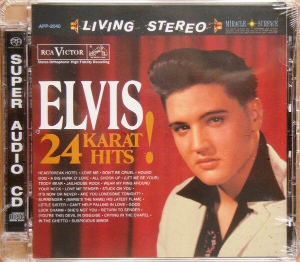 Диск Elvis* - 24 Karat Hits! (1 CD) — фото 1