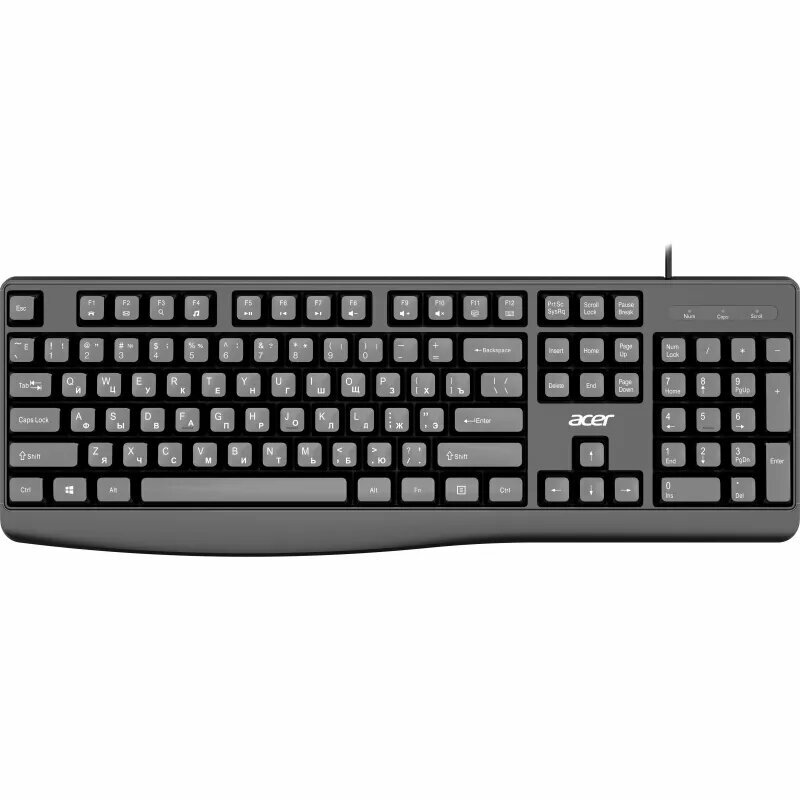 Клавиатура Acer OKW301 черный USB (ZL. KBDCC.01A) 2012566