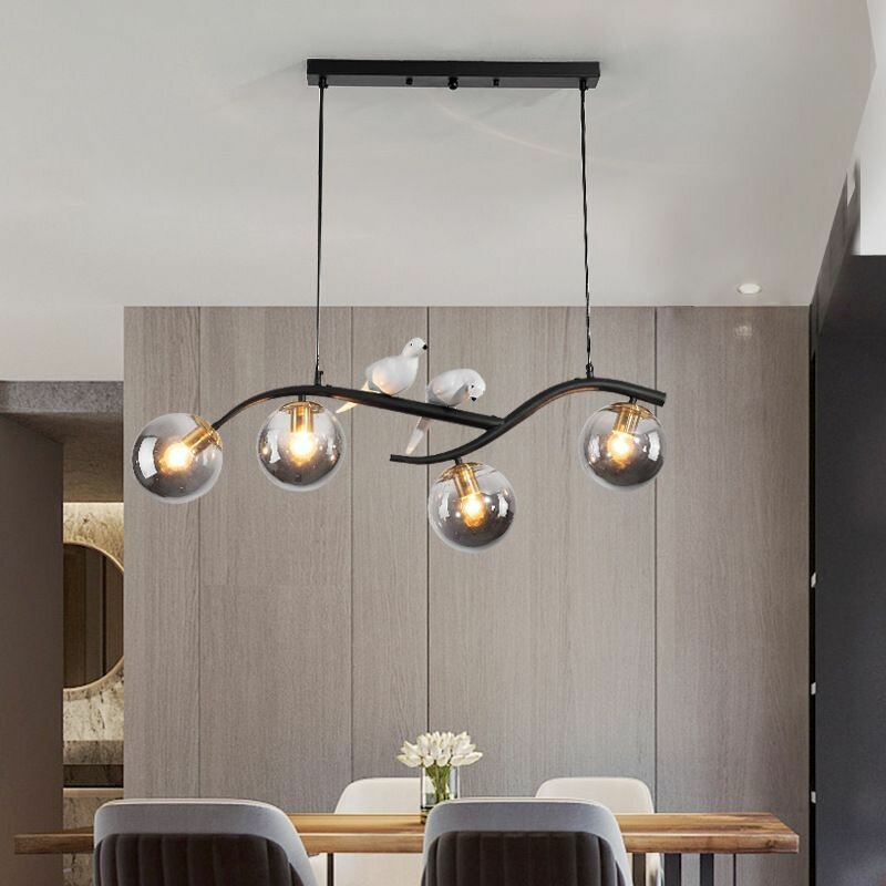 WESSVAN Современная минималистская стильная люстра с птицами