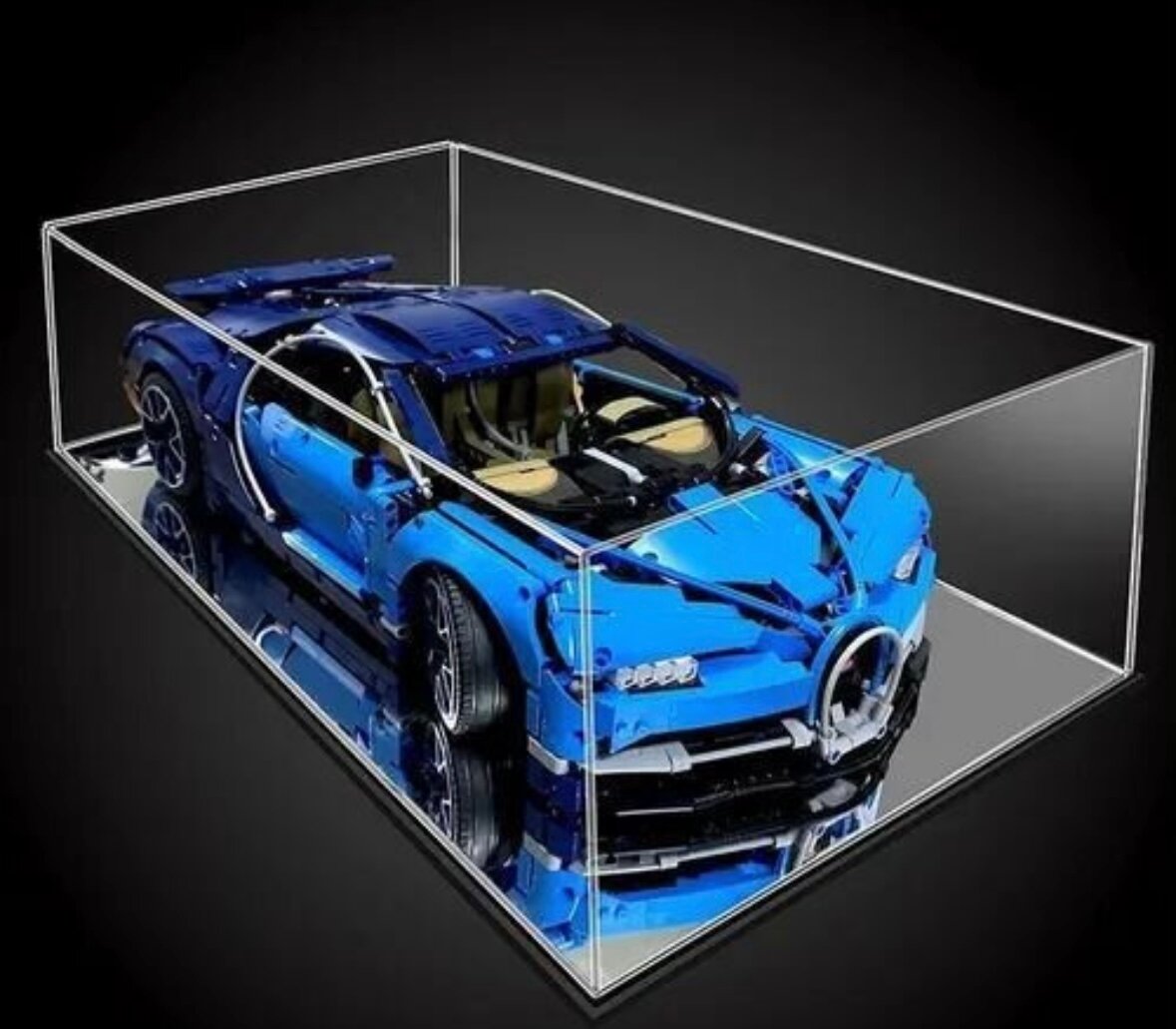 Витрина для хранения Lego Technic, для сборных моделей, конструкторов Lego, 62x30x20 см