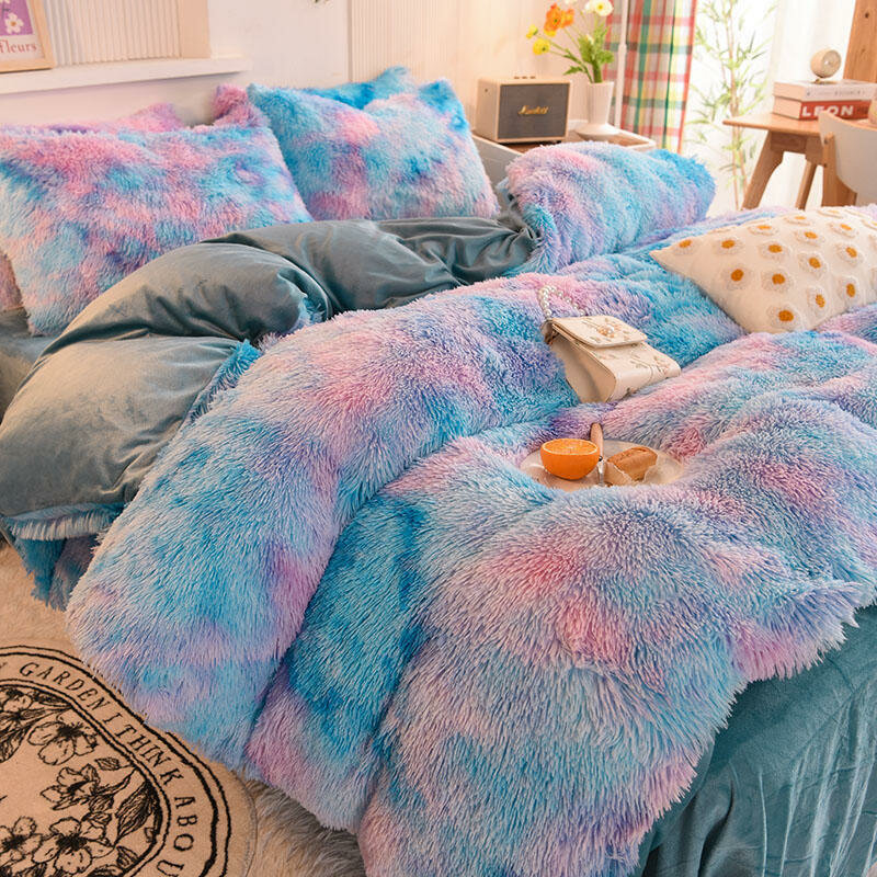 Постельное белье Rong Suan Falai Fleece Golden Eagle Milk Four Seasons, норковый бархат, 4 предмета.200*230cm