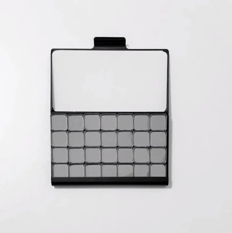 Магнитный ящик для акварели M-black-28