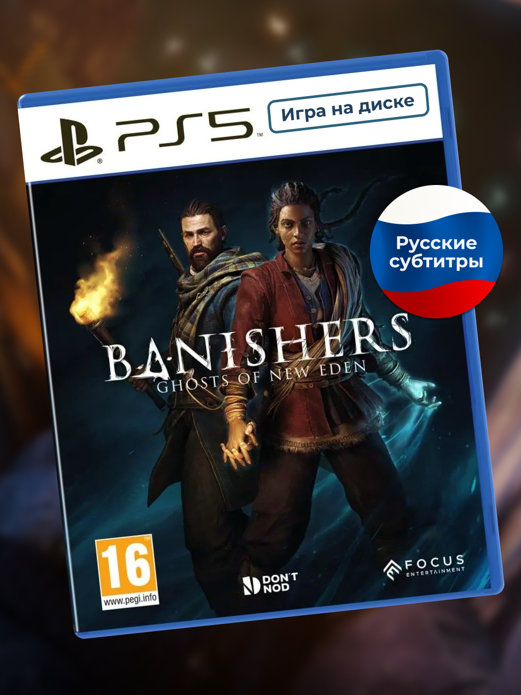 Игра Banishers: Ghosts of New Eden для PS5 на диске русские субтитры