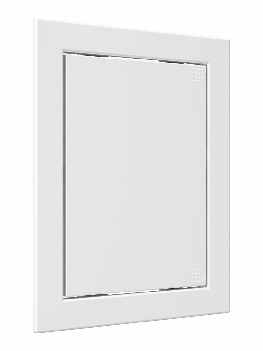 Люк ревизионный AD фланец 146х196 нажимной 168х218 пластик AURAMAX