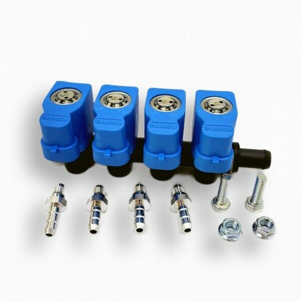 Форсунки ГБО LOVATO XP 2 Ом 4 цилиндра (оригинал)