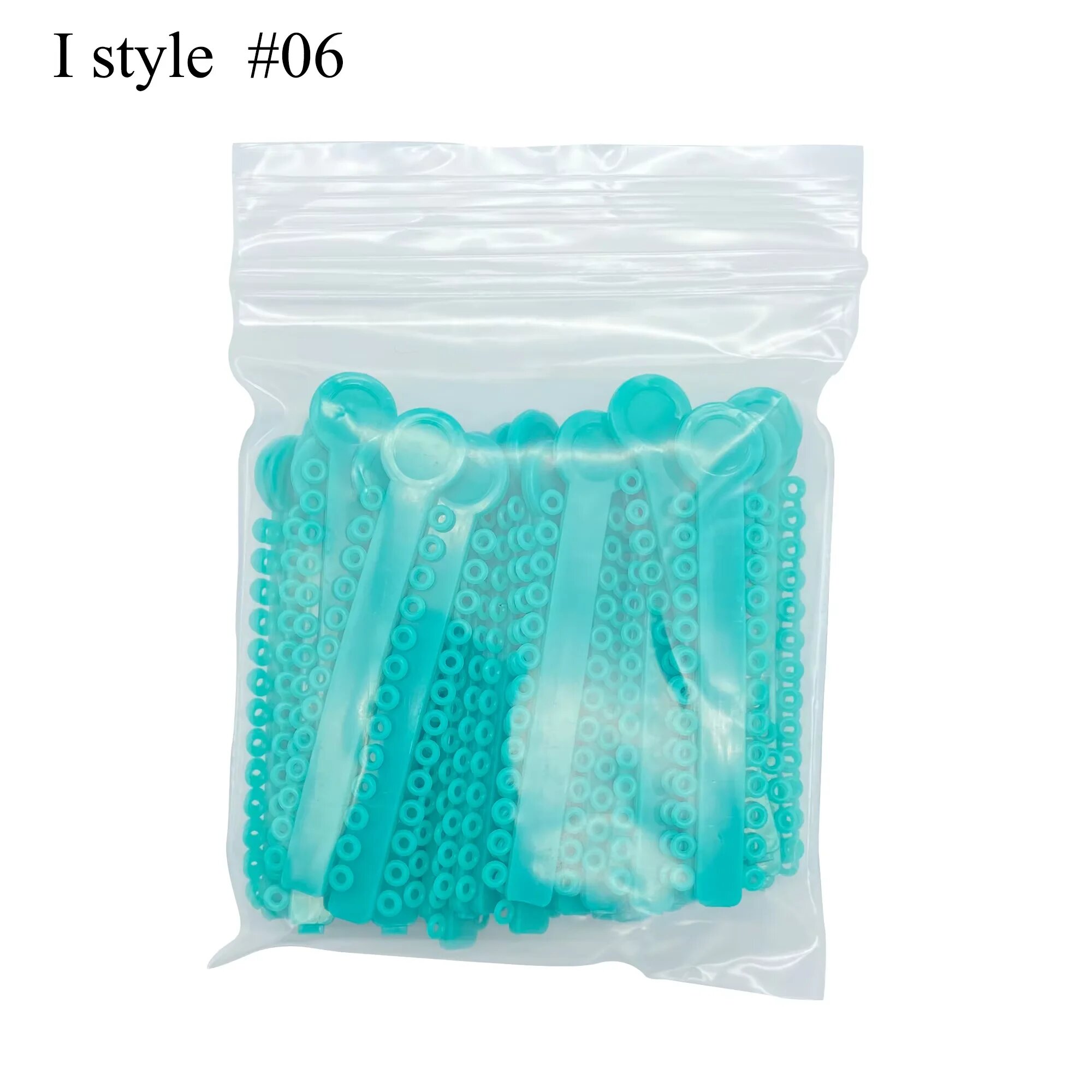 Эластичные лигатуры Well CK, I style 06, 1040 шт.