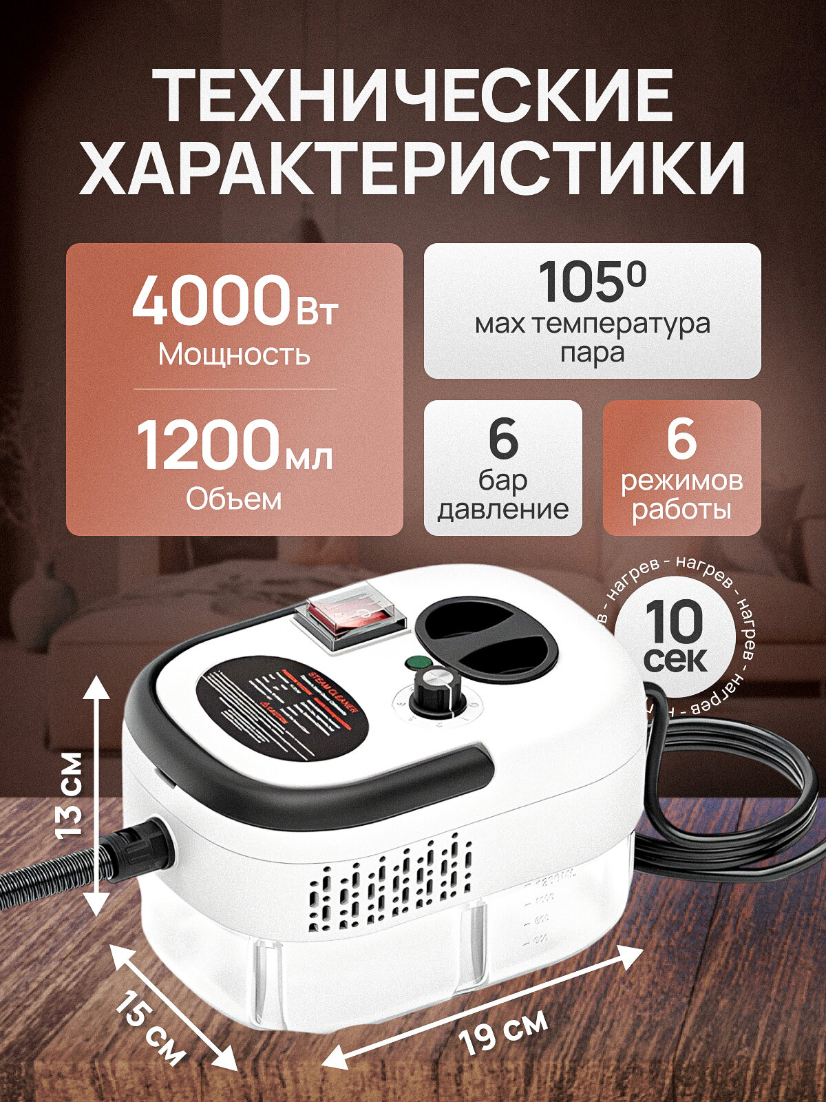Пароочиститель — фото 1