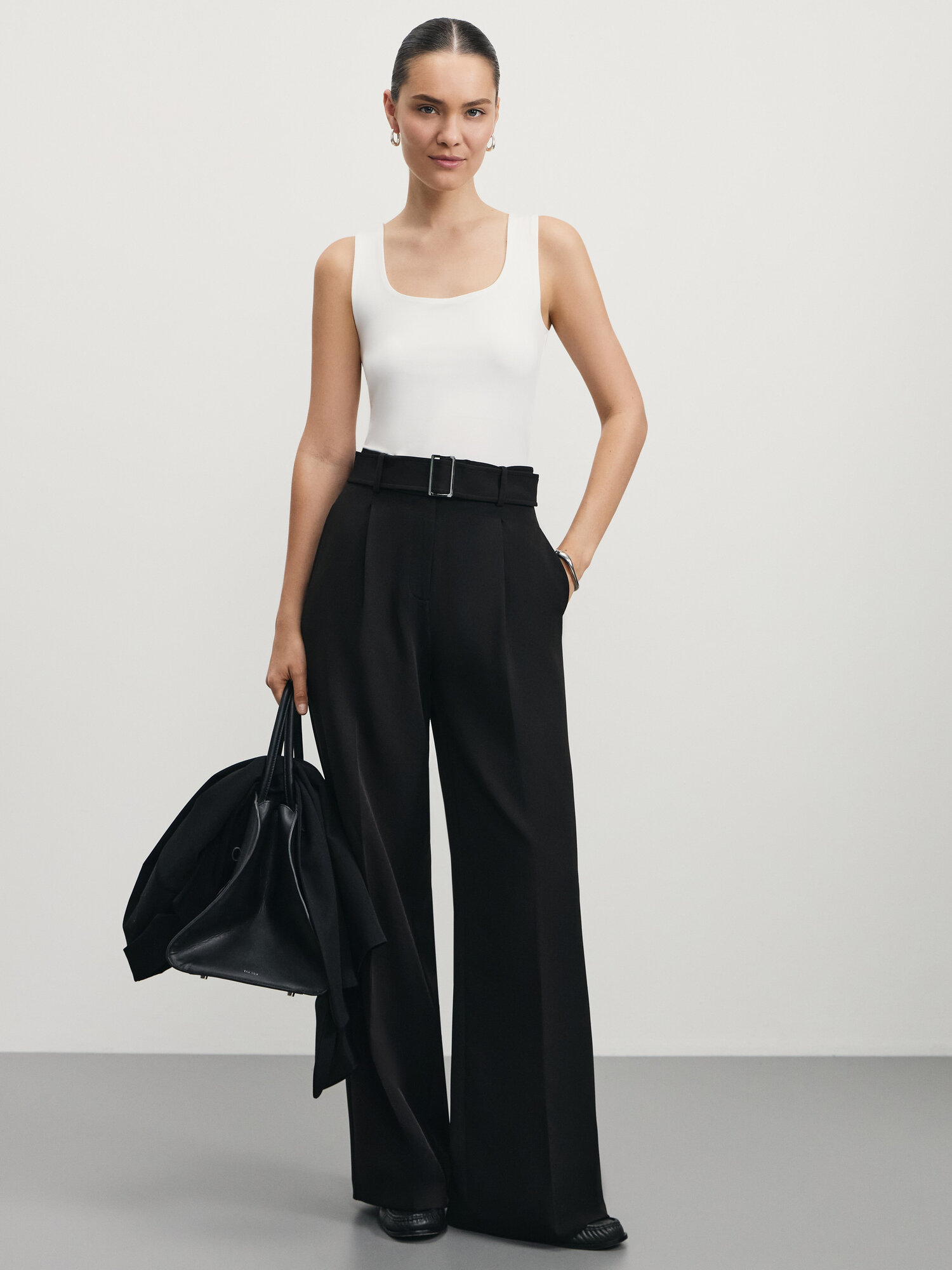 Брюки трубы