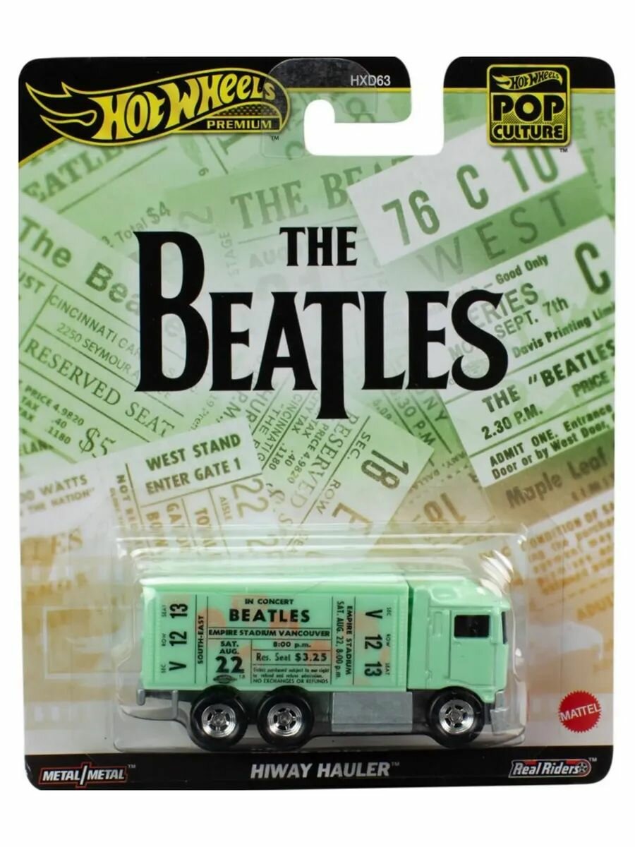 HVJ45 Hot Wheels Premium Pop Culture машинка металлическая игрушка коллекционная масштабная модель премиальная Hiway Hauler