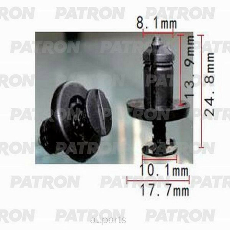 PATRON P37-0938 Крепеж (клоп)