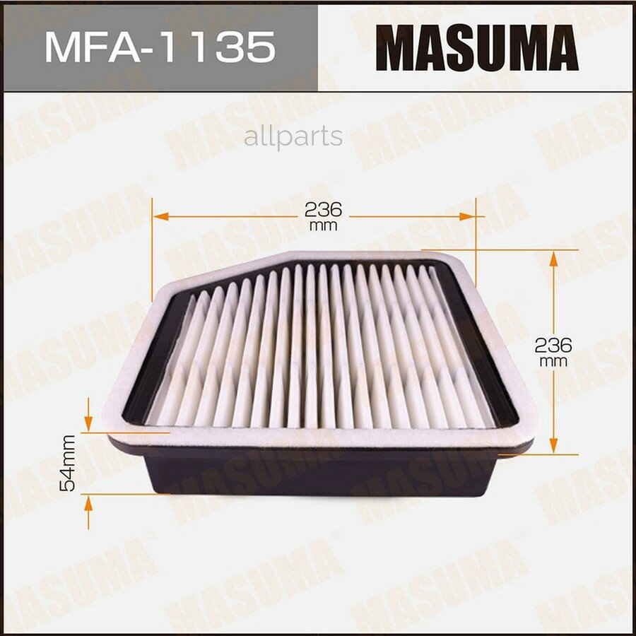 MASUMA MFA-1135 Фильтр воздушный TOYOTA CROWN MASUMA MFA-1135