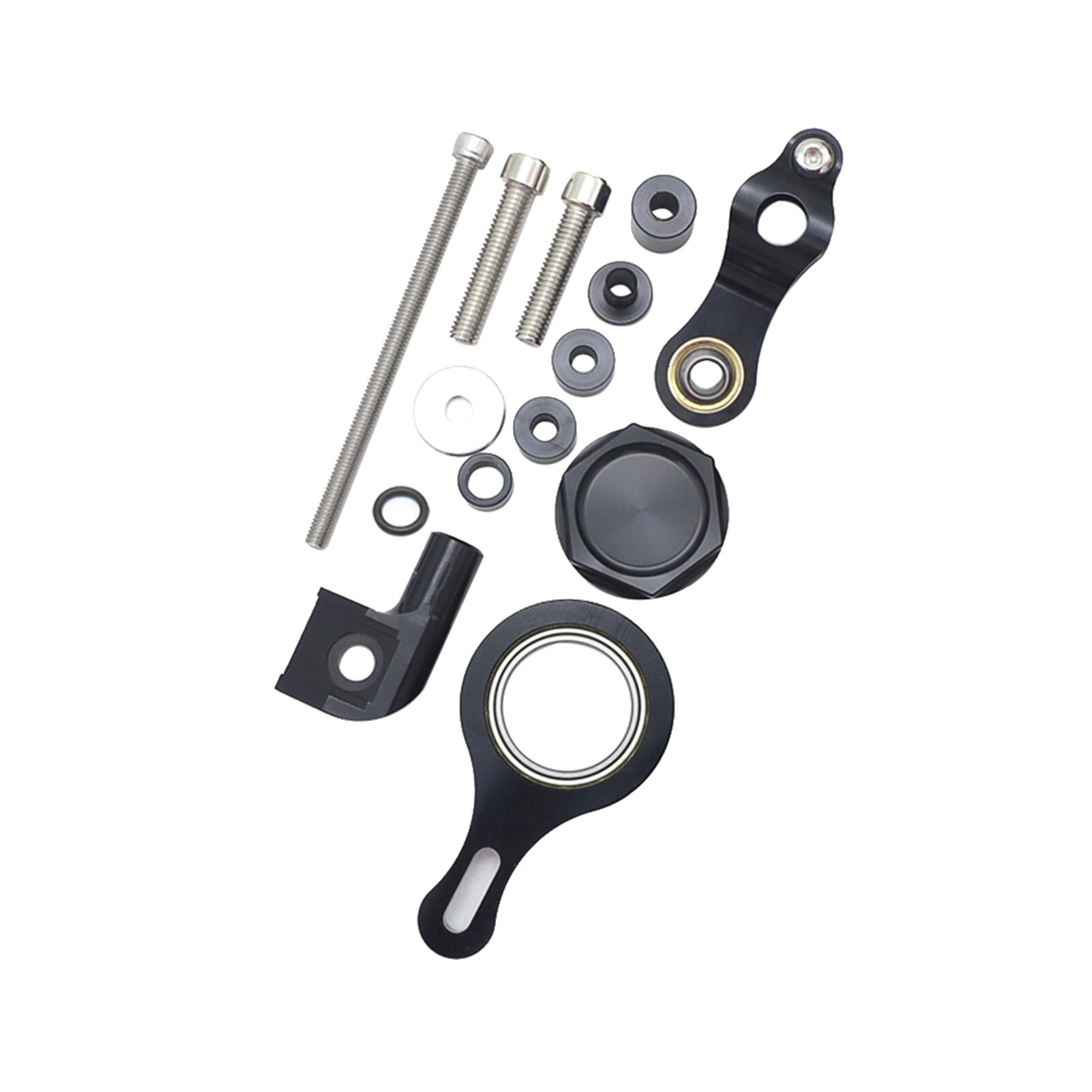 Кронштейн Амортизатора Комплект Крепления Рулевого Управления Замена Крепления Стабилизатора Мотоцикла для YAMAHA YZF R6 2006-2017 R1 2009-2011