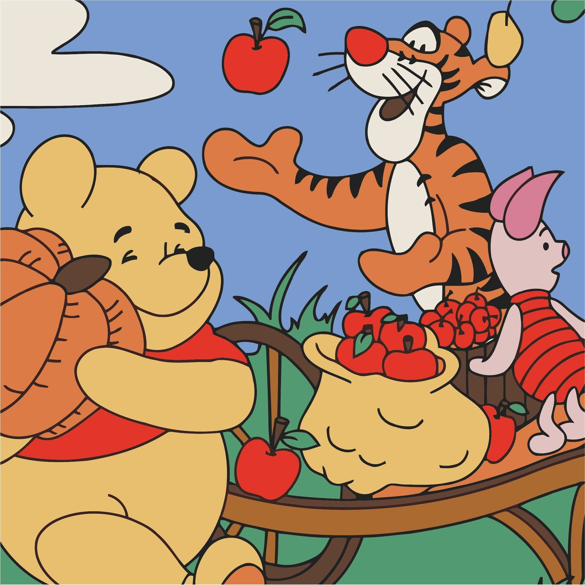 Картина по номерам