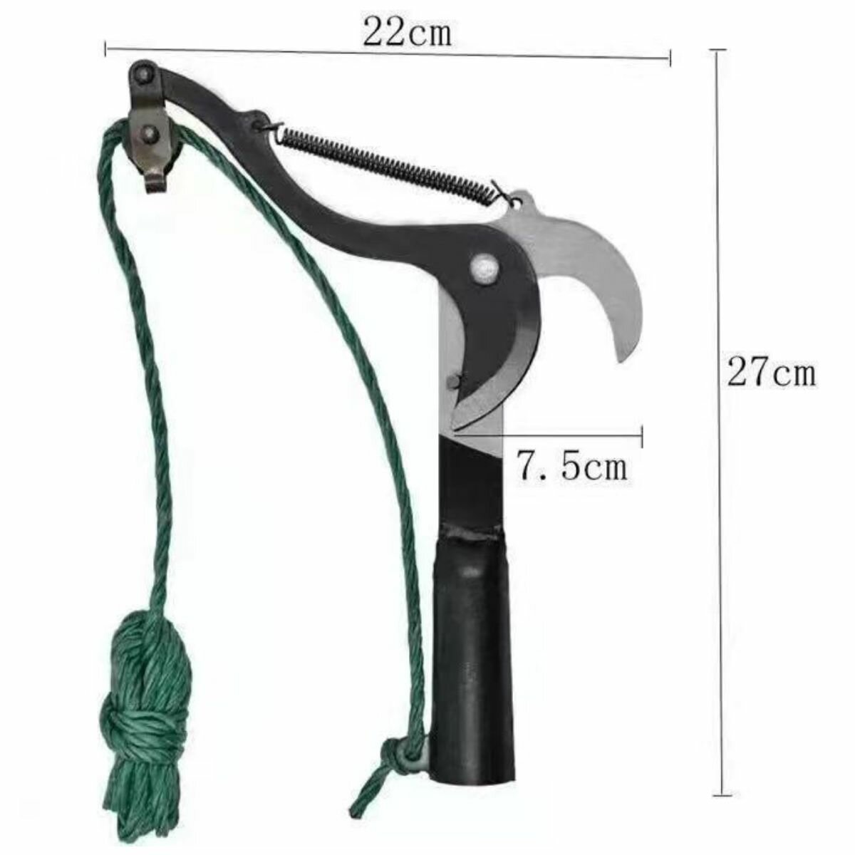 Станок для обрезки веток, сучкорез для деревьев с винтовыми пружинами