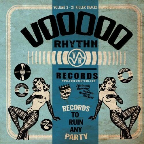 Voodoo Rhythm Compilation Volume 3 (Promo, Switzerland, Voodoo Rhythm, VRCD64, 2011, Paper Sleeve) CD