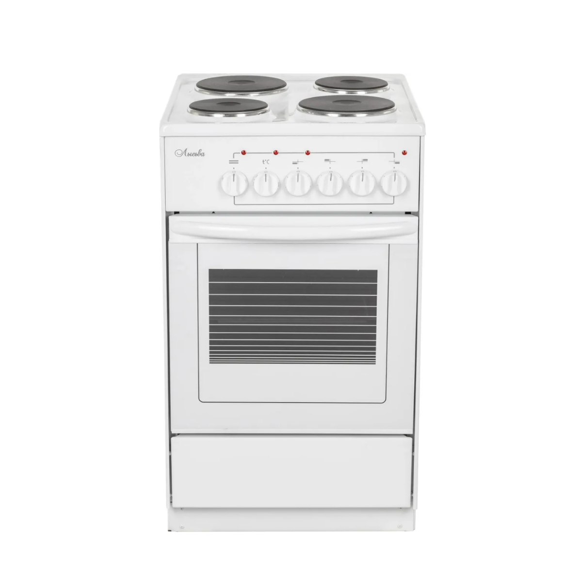 Электрическая плита Лысьва ЭП-411СТ, эмалированная, белый, 50 на 60 см.