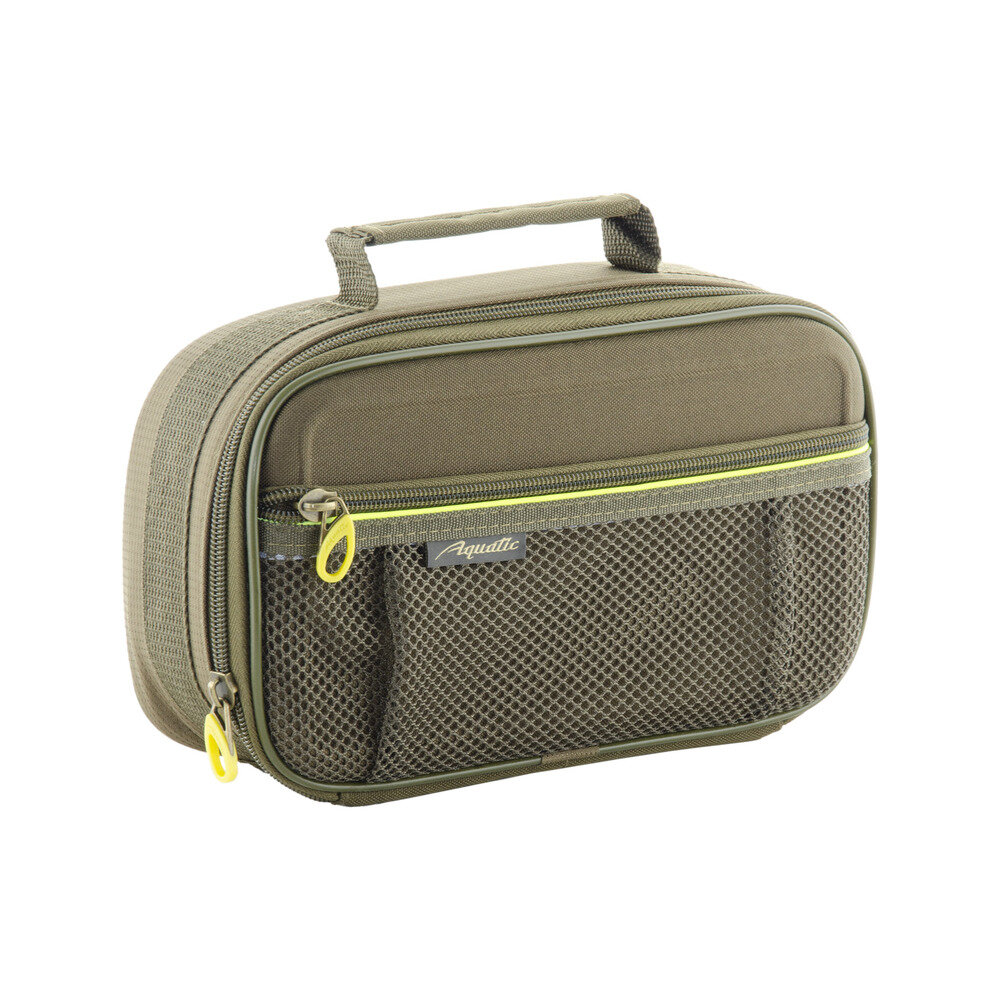 Aquatic Ч-04Х-MB28 Чехол для катушек двойной хаки прочный защитный кейс с переноской