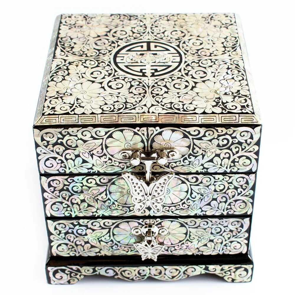 Шкатулка для украшений из перламутра