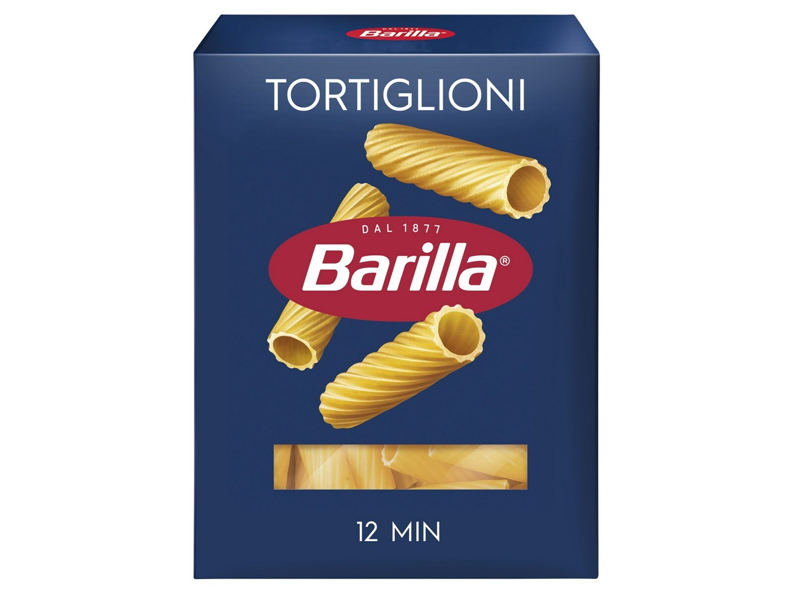 Макароны трубочки Barilla Tortiglioni N83 высший сорт, 450г