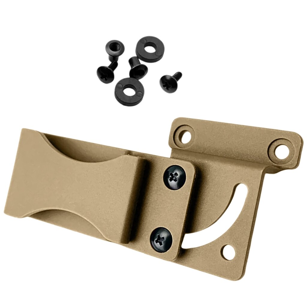 Аксессуары для ножен K Зажим для ножен K Задняя клипса с винтами Поясная клипса Карманный зажим для ножен K Зажим для ножен