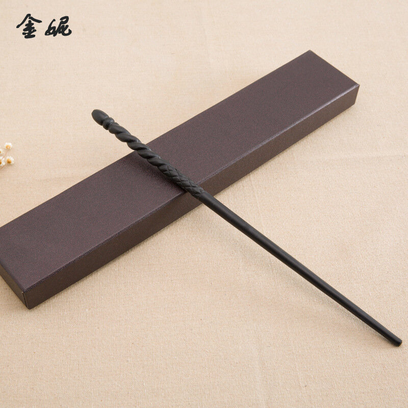 Волшебная палочка с металлическим сердечником из Гарри Поттера, Рождественская подарочная коробка, Стол для заклинаний, Офисный культурный реквизит для косплея, 10. Подарочная коробка с лентой для горячего тиснения Джинни