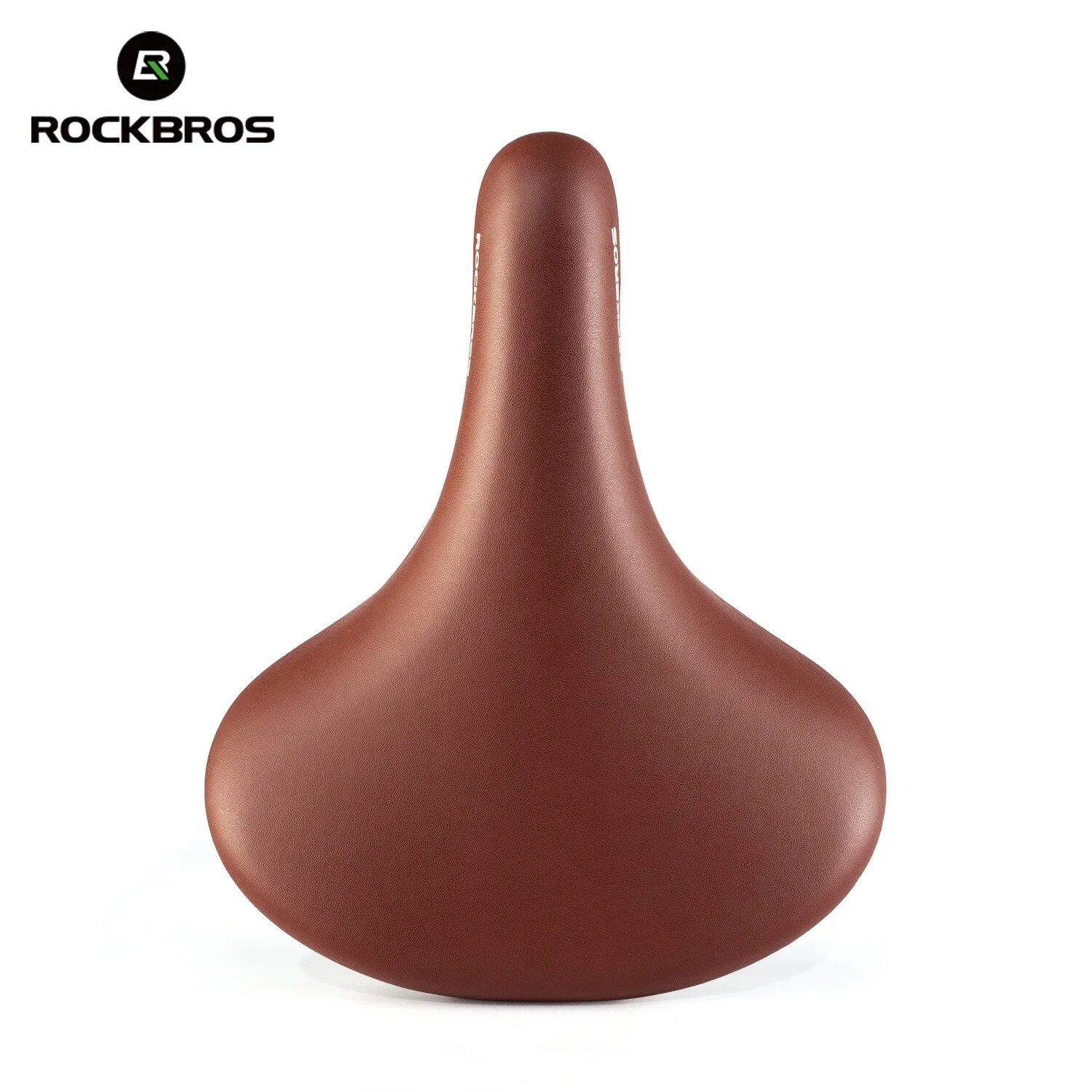 ROCKBROS мужское и женское удобное седло, винтажное городское велосипедное широкое мягкое кожаное велосипедное сиденье, винтажная велосипедная подушка