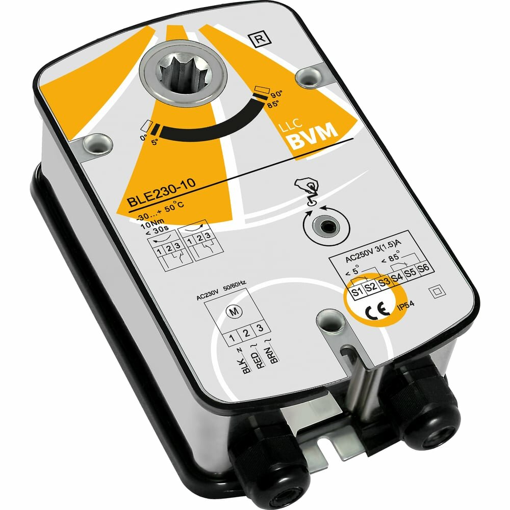 Электропривод для дымовых клапанов BVM BLE230-10