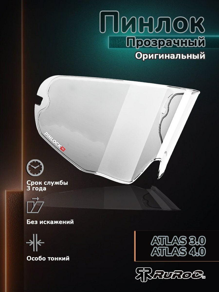 Пинлок RUROC для: ATLAS 3.0 ATLAS 4.0
