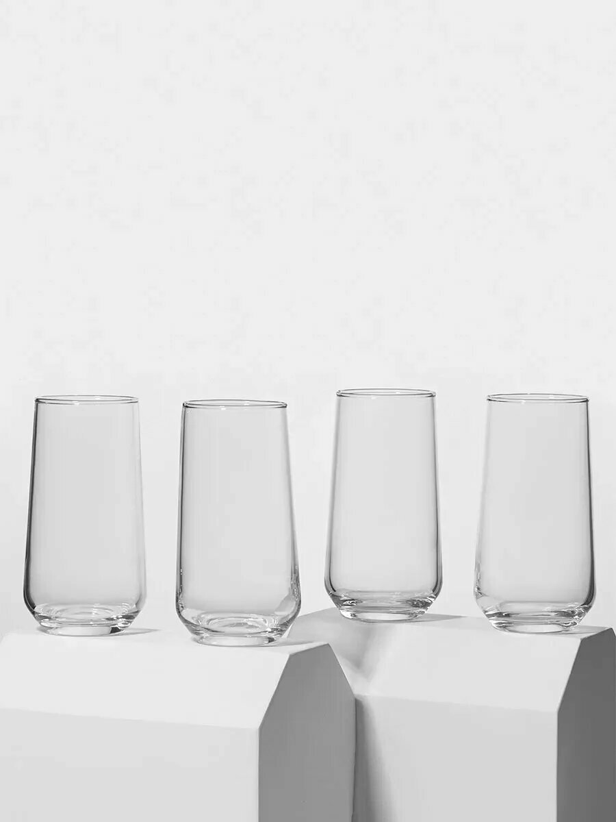 Стаканы набор 470 мл Аллегра 4 шт