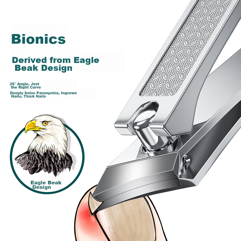 MR.GREEN German Nail Clipper, Ingrown Toenail Special Pedicure Knife, Eagle Beak Pliers, Nail Trimmer, Imported Tool for Ingrown Toenails, Mr-1123