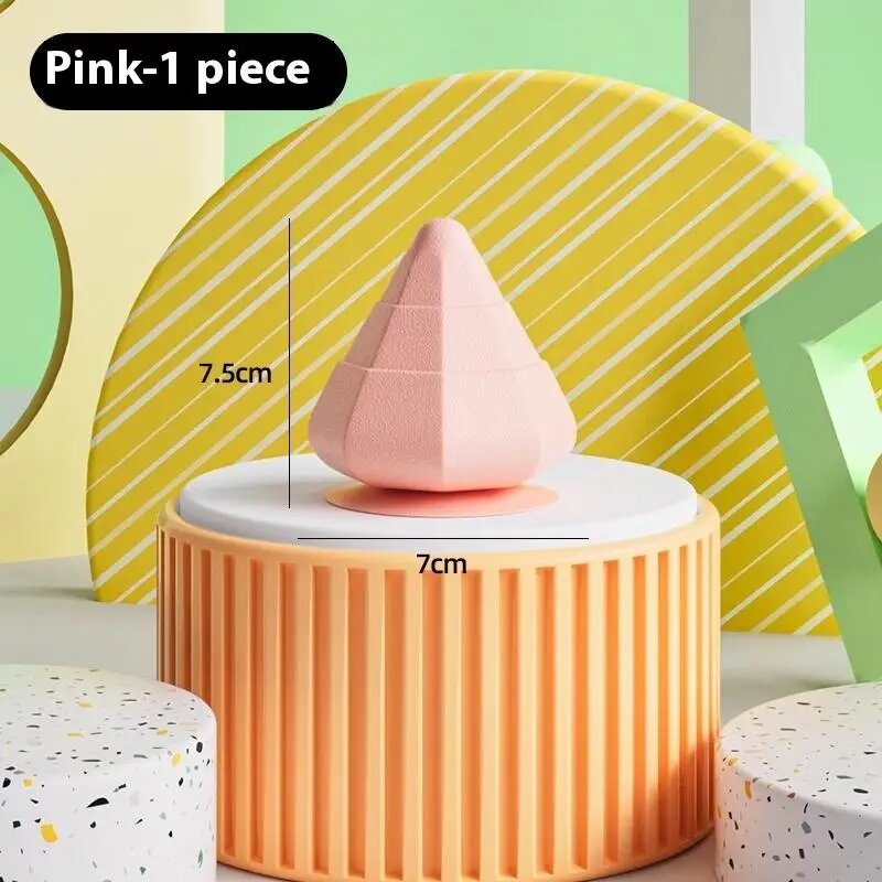Спонж для макияжа Pink 7.5x7см