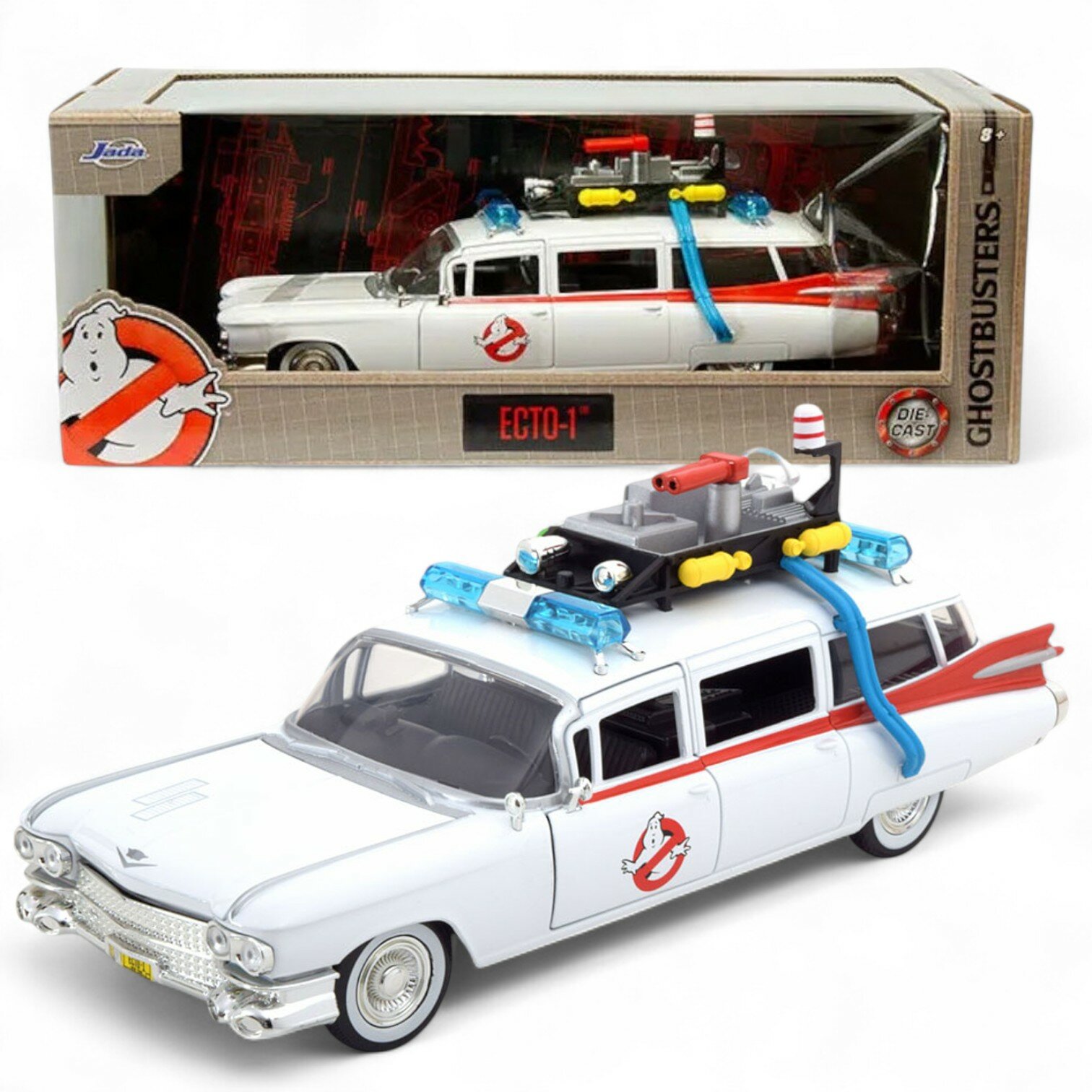 Модель автомобиля Ecto-1 «Охотники за привидениями» от Jada Toys