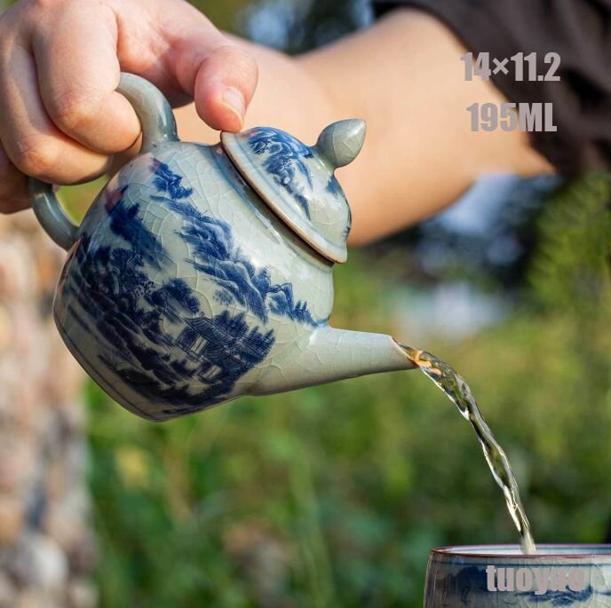 Чайник чайной церемонии заварочный из Керамики / Исинской глины Гун Фу 165мл.