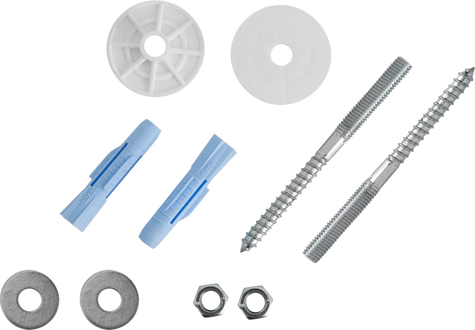 Комплект креплений для умывальника с пьедесталом КУ-2