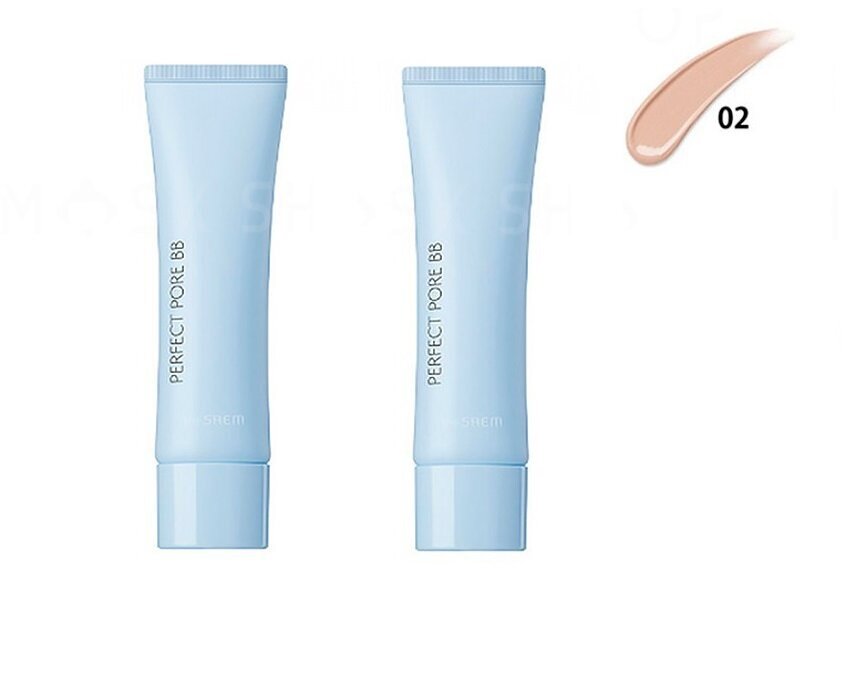Крем ББ Sung bo Cleamy для лица Saemmul Perfect Pore BB 02. Natural Beige, с расширенными порами, 30 гр, 2 шт