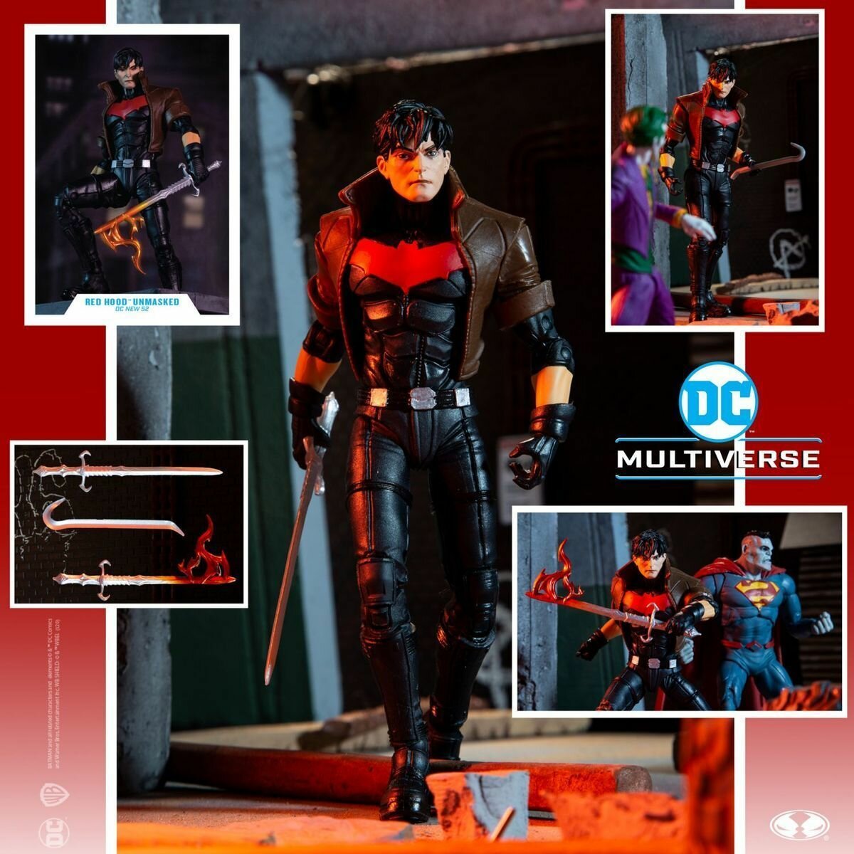 McFarlane Toys DC Comics "Red Hood" фигурка