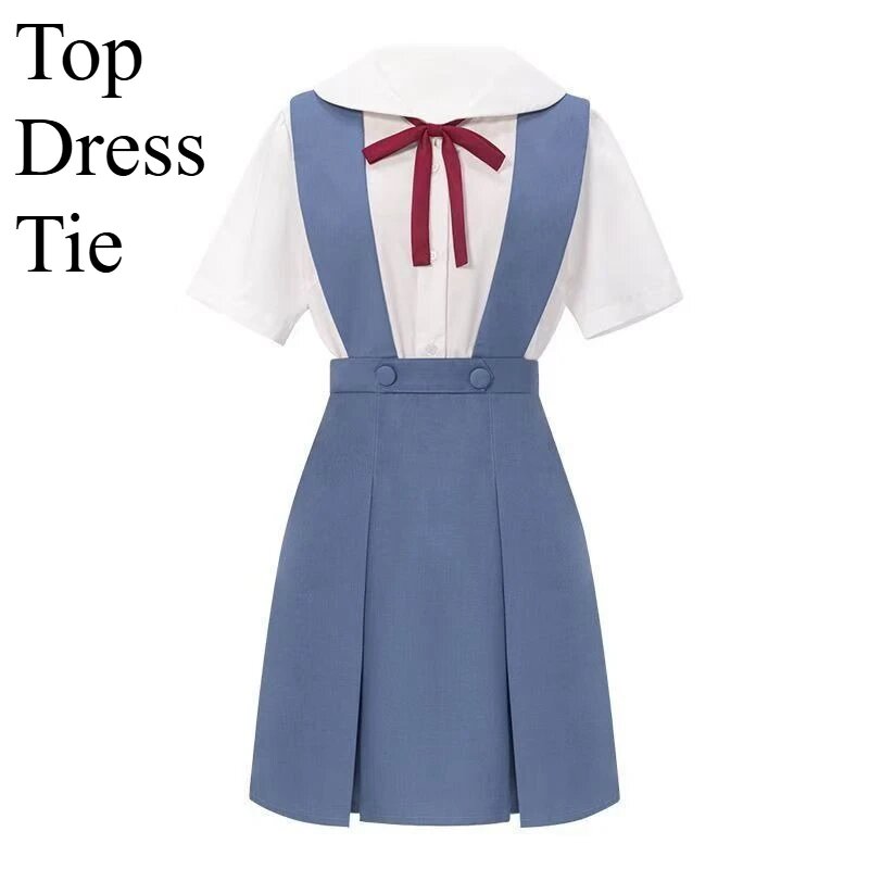 KUCLUT Аянами Рей Аска Лэнгли Сорю Косплей Униформа S