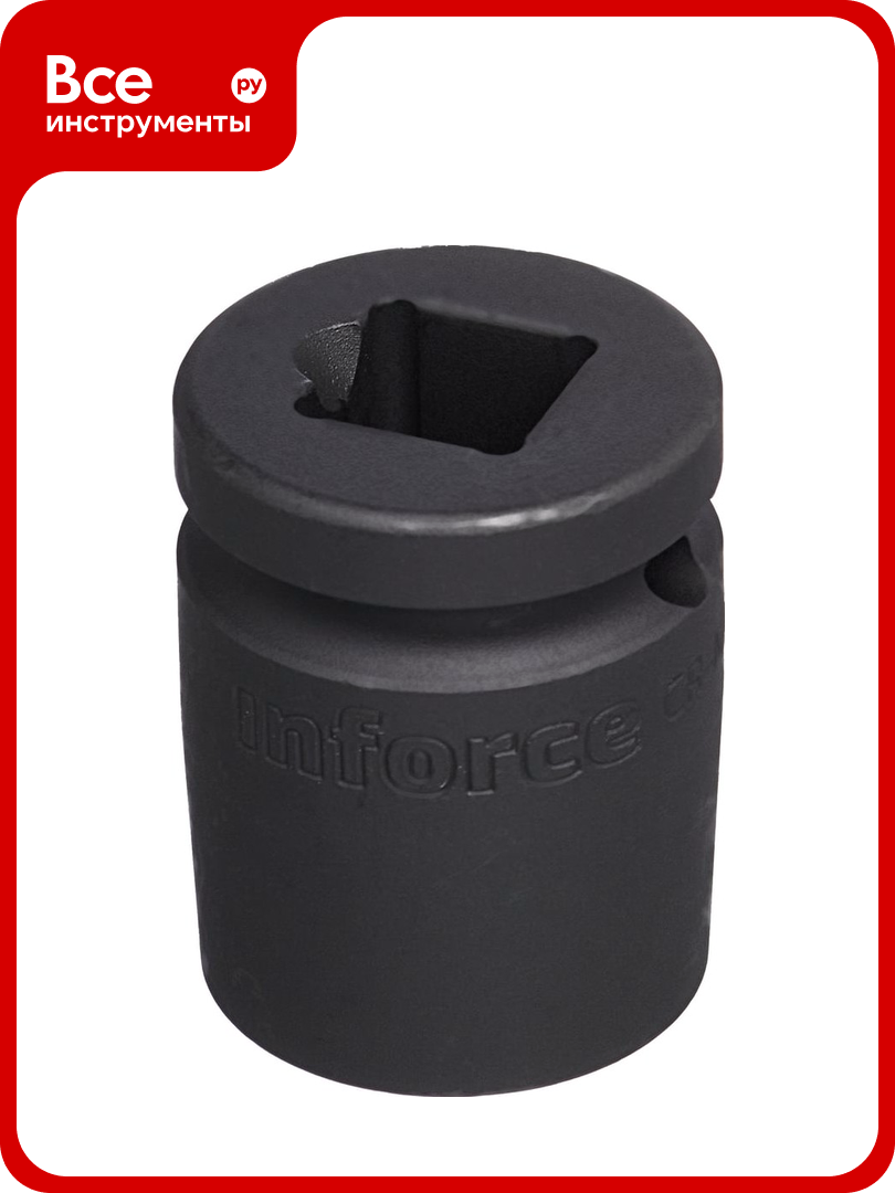 Торцевая головка ударная (19 мм; 1/2DR) INFORCE 11-01-626, ударных гайковертов