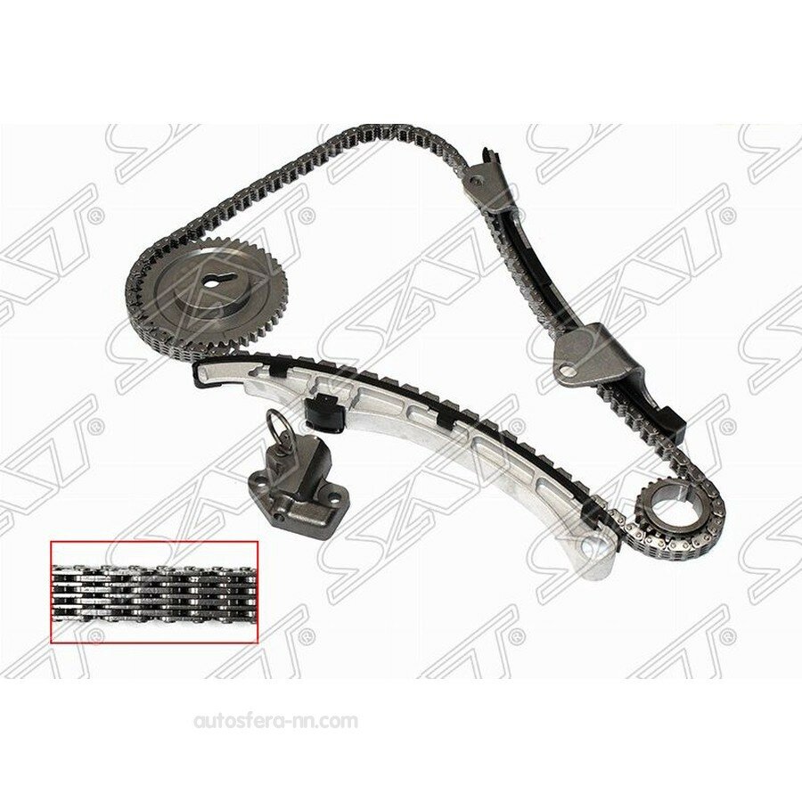 SAT TKMA141 Комплект замены цепи ГРМ Citroen C5 01-04 / Ford Focus 10-15 Z6; ZJ; ZY; ZYVE