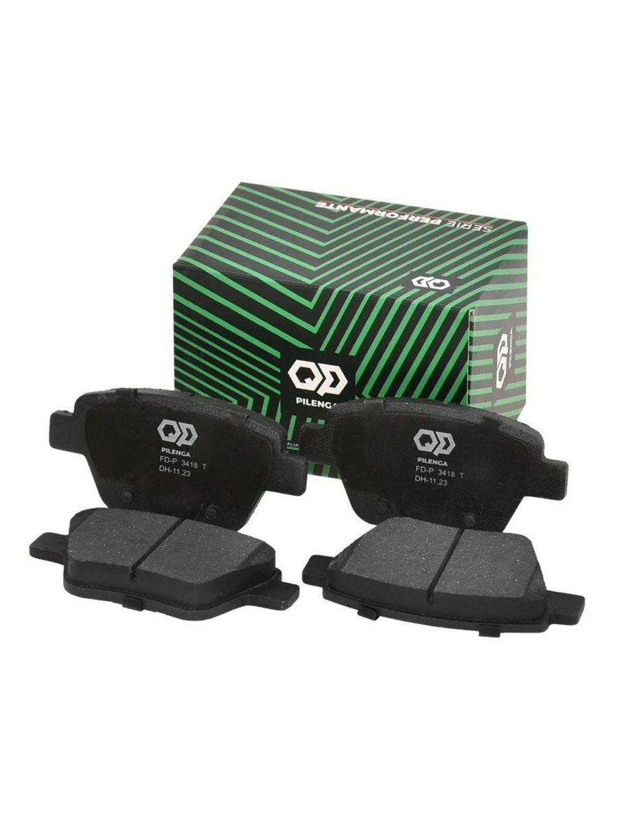 Колодки тормозные дисковые задние Performante для а/м Audi, Seat, Skoda, Volkswagen, PILENGA FDP3418T