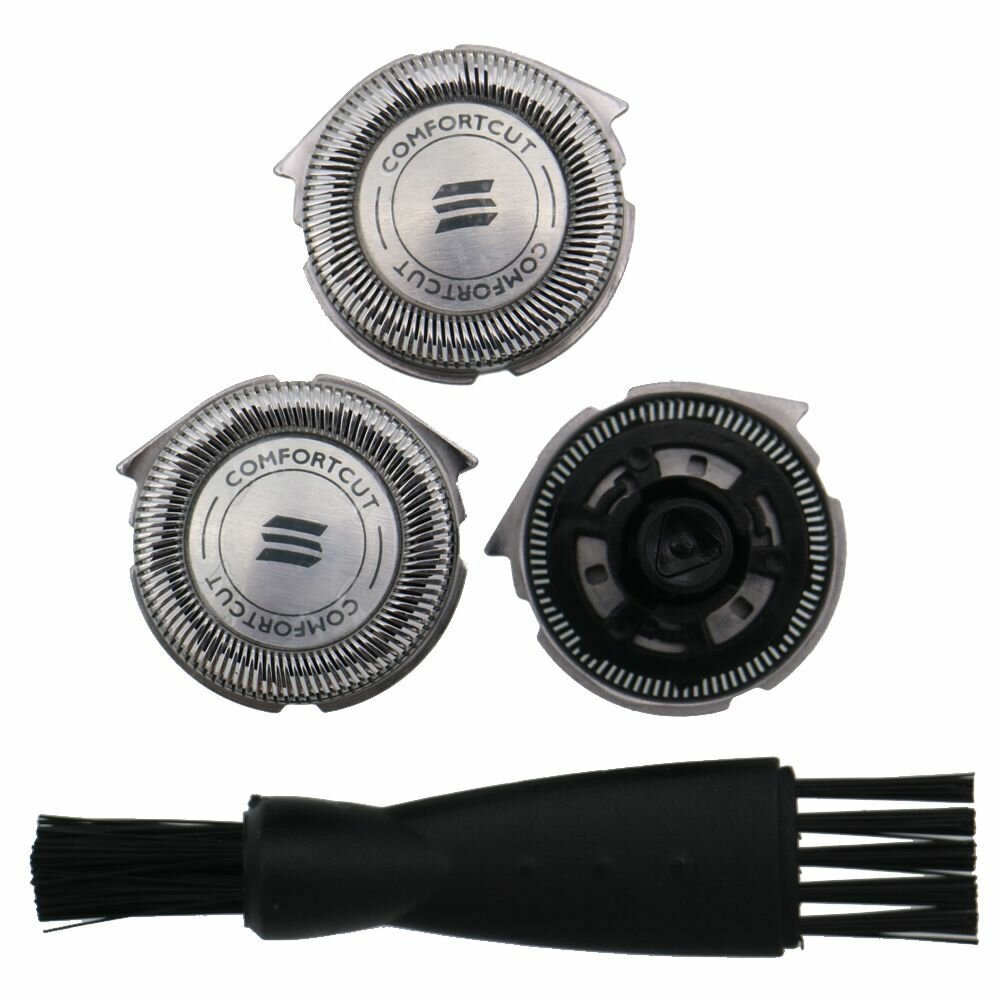 3шт Сменные бритвенные головки MyPads совместимы с Philips RQ32 RQ310 RQ330 RQ350 RQ360 RQ370 RQ11 RQ1150 RQ311 RQ1180C