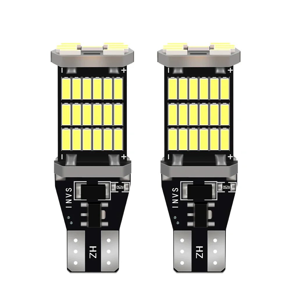 Светодиодные лампы заднего хода Roadsun T15 W16W, 3400 лм, Plug and Play, 360-градусное освещение, 6 Вт, для Skoda Superb 2 Karoq 2017