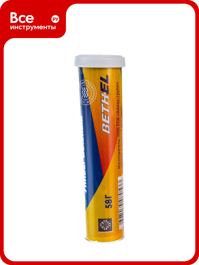 Универсальная холодная сварка Алмаз 58 г 54873 AZ-0035